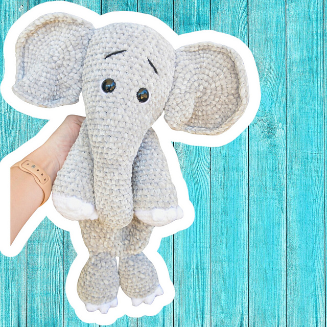 Ravelry: Elephant Snuggler pattern by Marcy Gardner