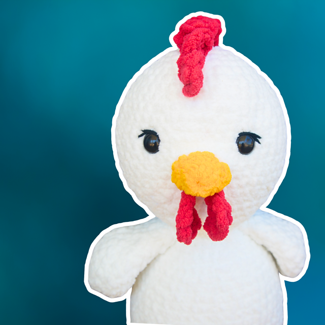 Ravelry: Large Chicken Plushie pattern by Marcy Gardner