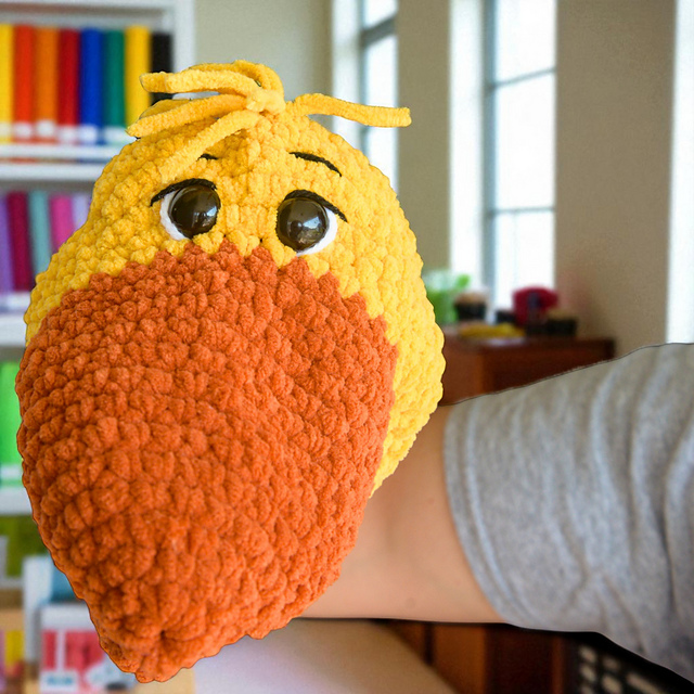 Ravelry: Duck Hand Puppet pattern by Marcy Gardner