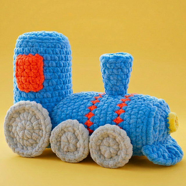 Ravelry: Toy Train Plushie pattern by Marcy Gardner