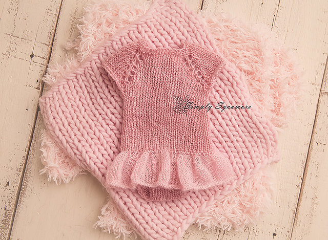 Ravelry: Open Back Ballerina Onesie pattern by Simply Sycamore
