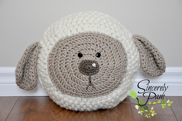 Ravelry: Little Lamb Pillow pattern by Sincerely Pam