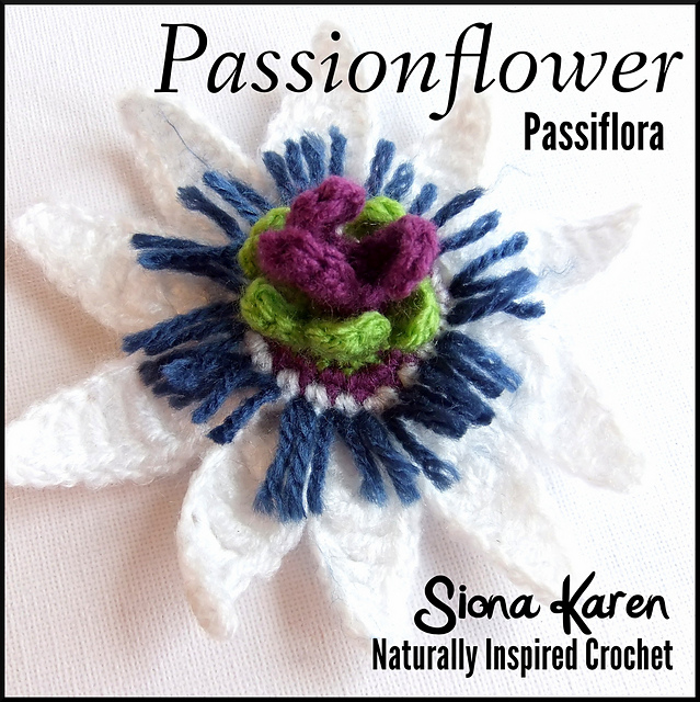 Ravelry: Passionflower pattern by Siona Karen