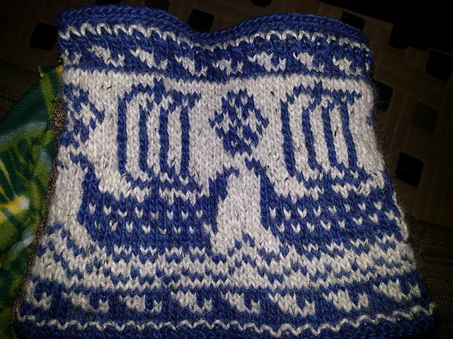 Ravelry: Viking Ship Cowl pattern by Nine Worlds Designs