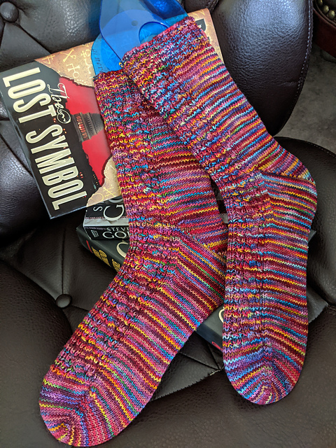 Ravelry: Dad's Study Socks pattern by Nine Worlds Designs