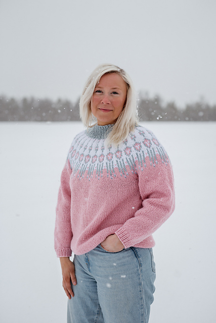 Ravelry: Frost Winter Sweater pattern by Sisu Knitwear