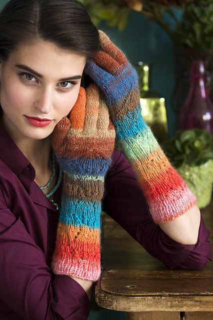 Ravelry: Elbow-Length Gloves pattern by Pat Olski