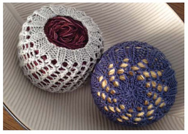 Ravelry: Spiral Yarn Cozy pattern by Sandy Johnson