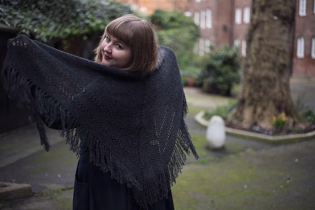 Ravelry: Bunad shawl pattern by Skeindeer Knits