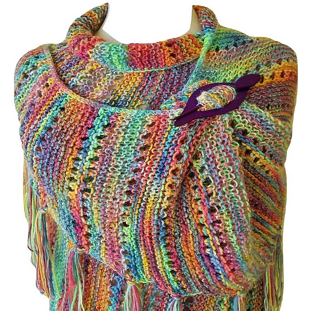 Ravelry: Caribbean Shawl pattern by SKEINO LLC