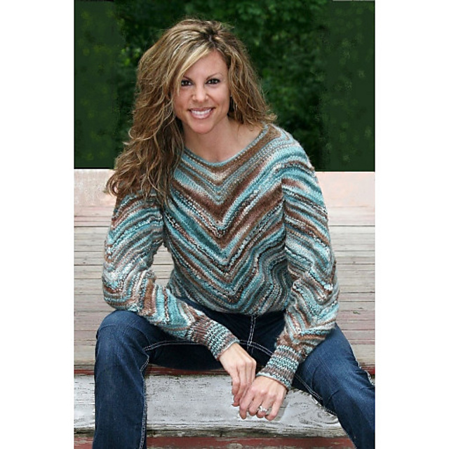 Ravelry: Sweater on the Diagonal pattern by SKEINO LLC