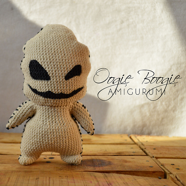 Ravelry: Oogie Boogie Amigurumi pattern by Cindy Soto