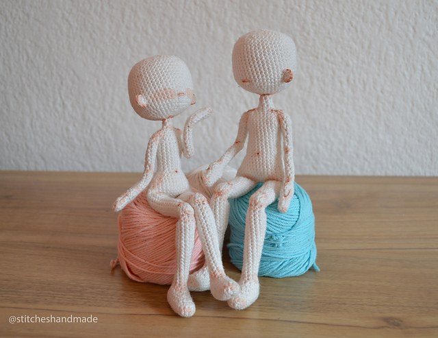 Ravelry: Female & Male body amigurumi pattern by Cindy Soto