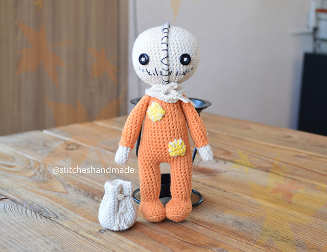 Ravelry: Sam Trick or treat halloween amigurumi pattern by Cindy Soto