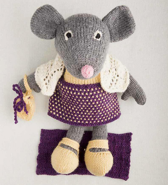 Ravelry: Miss Marcia Mouse pattern by Cilla Webb