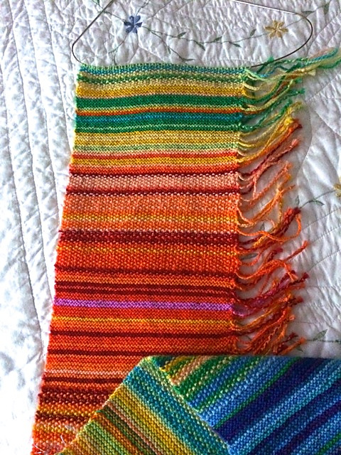 Ravelry: SleepyEyes' My Year in Temperature Scarf