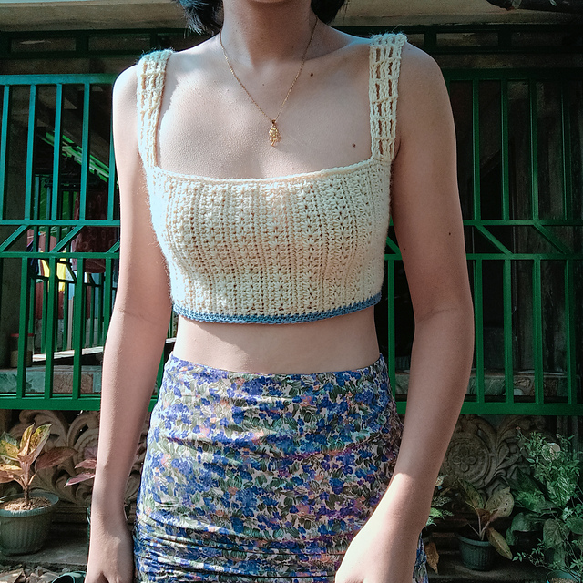 Ravelry: Halilie Top pattern by Angela Mae Baguio