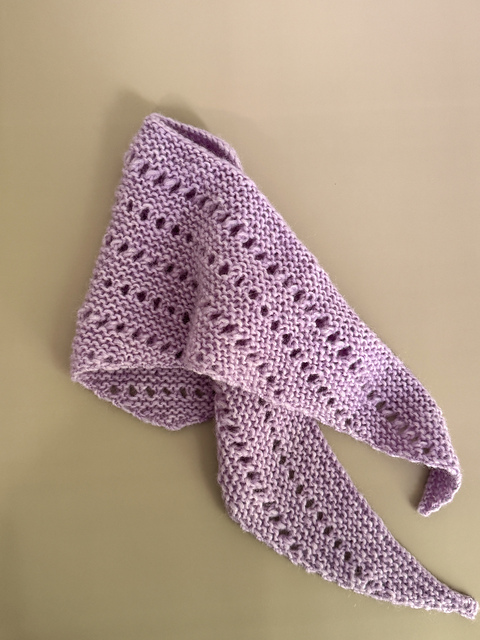 Ravelry: Eyelet Scarf pattern by Smaakvol Knit