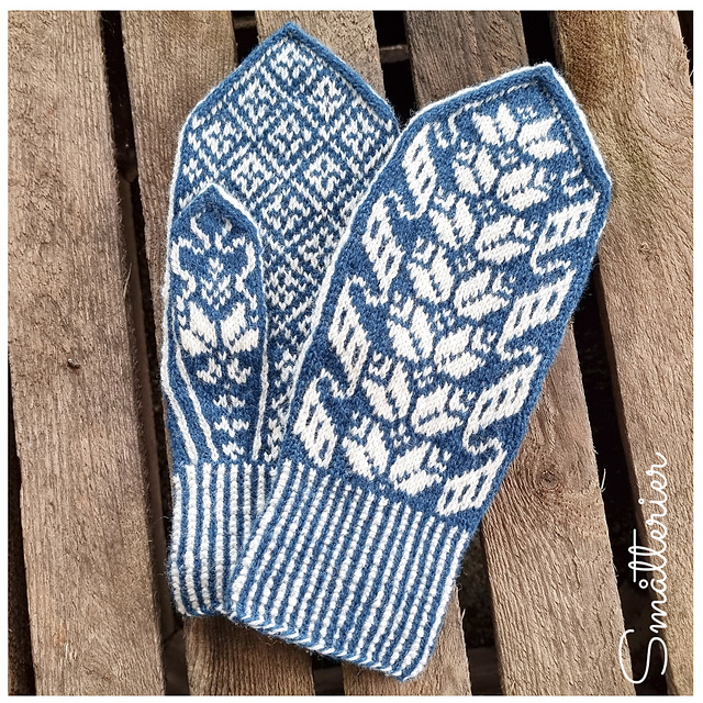 Ravelry: Aksel Selbu Mittens pattern by Hilde Ropstad