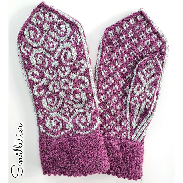 Ravelry: Lillian Selbu Mittens pattern by Hilde Ropstad