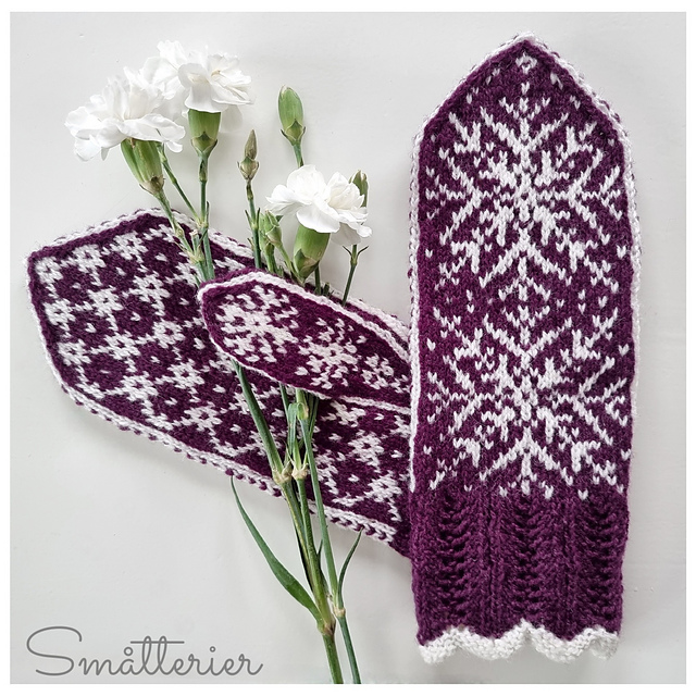 Ravelry: Christina Selbu Mittens pattern by Hilde Ropstad