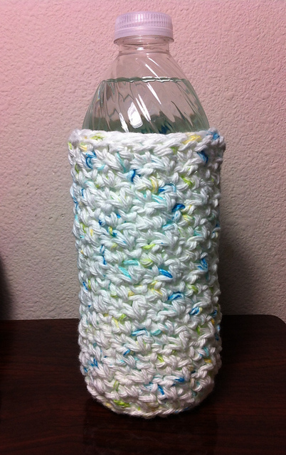 Ravelry: Water Bottle Cozy pattern by Janet Barrow
