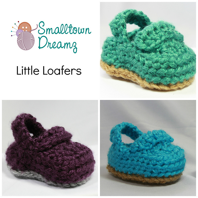 Ravelry: Little Loafers pattern by stephanie jennings