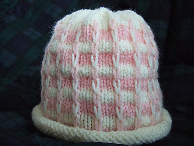 Ravelry: Striped Slip Stitch Hat pattern by SmarieK