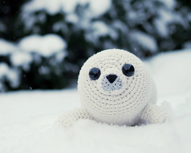Ravelry: Bubbly the Baby Seal pattern by Maarja Härsing-Värk