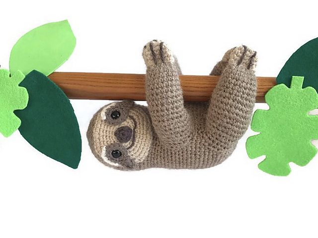 Ravelry: Sebastian the Sloth Amigurumi pattern by Victoria Kairis
