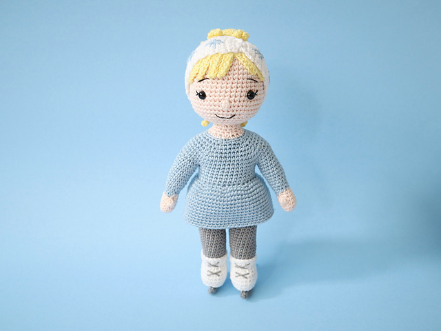 Ravelry: Imogen the Ice Skater Doll pattern by Victoria Kairis