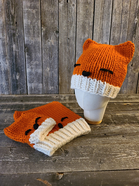 Ravelry: Fox Hats pattern by JaNae Yagi