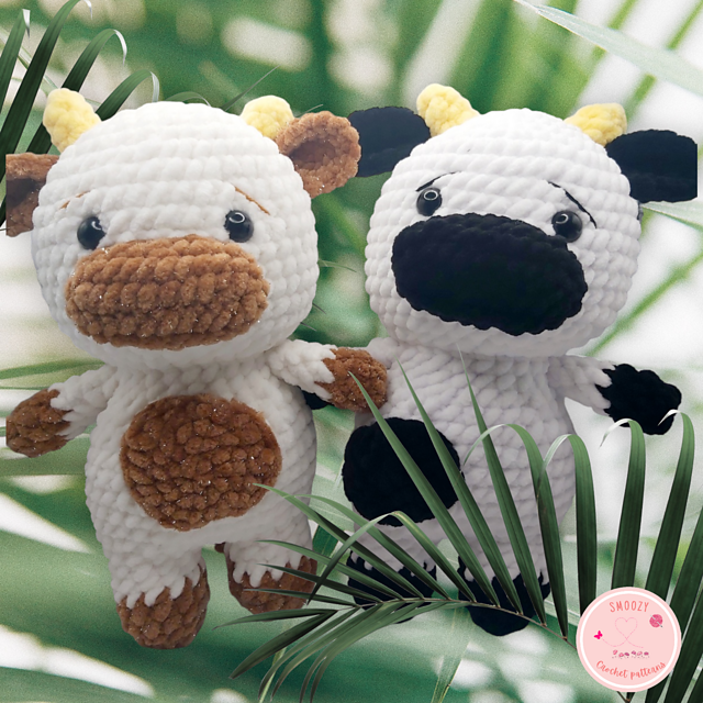 Ravelry: Crochet cute Cow pattern by SmoozY Crochet Patterns