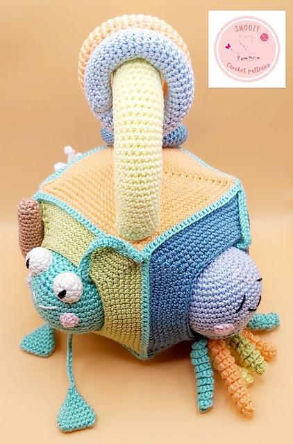 Ravelry: Crochet Activity cube for boy pattern by SmoozY Crochet Patterns