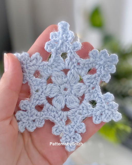 Ravelry: Snowflake Ornament pattern by Snizhana