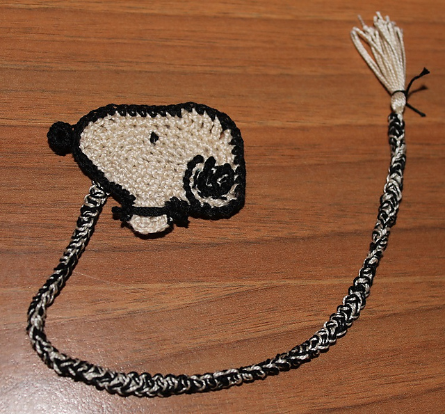Ravelry: Snoopy9387's Segnalibro - Bookmark Snoopy