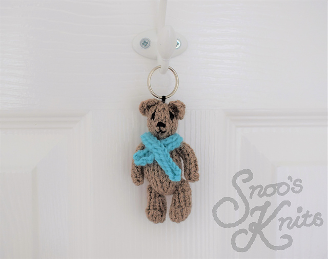 Ravelry: Teddy Bear Keyring pattern by Helena Keighley