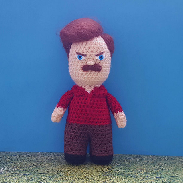 Ravelry: Ron Swanson Doll pattern by Katrina Stiff