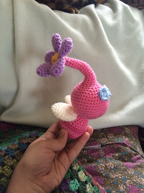 Ravelry: Snowdrop83's Pink Winged Pikmin