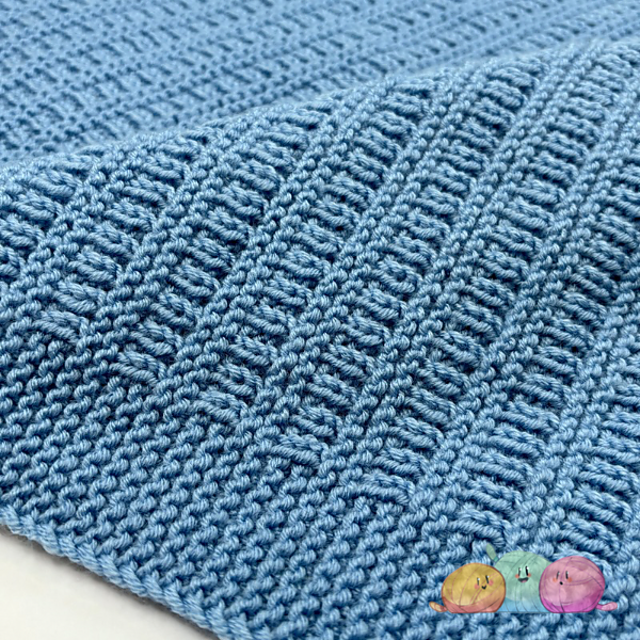 Ravelry: Archie Baby Blanket pattern by Snufflebean Yarn