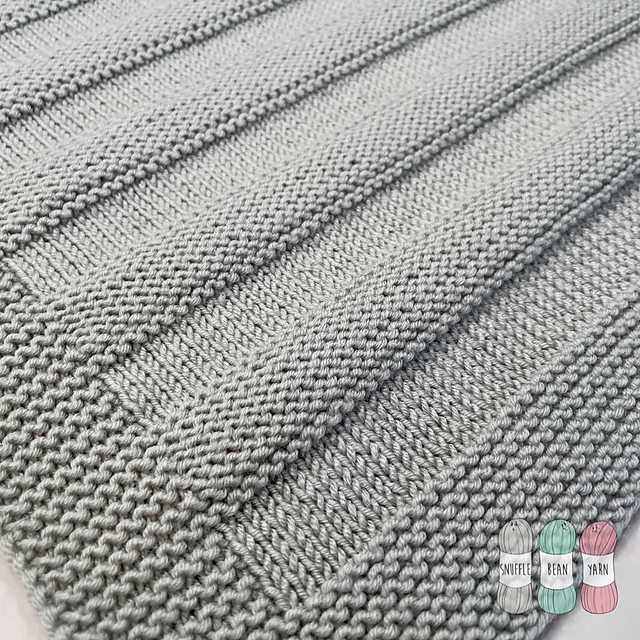 Ravelry: "Sasha" Baby Blanket pattern by Snufflebean Yarn