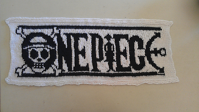 Ravelry: One Piece Logo pattern by Stephanie Delgado