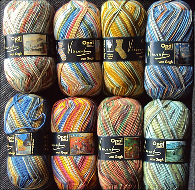 Ravelry: Zwerger Garn Opal Vincent van Gogh 4-fach / 4-ply