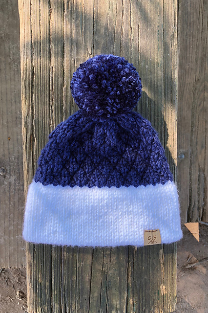 Ravelry: Irinda double brim beanie pattern by Sofia Lisina