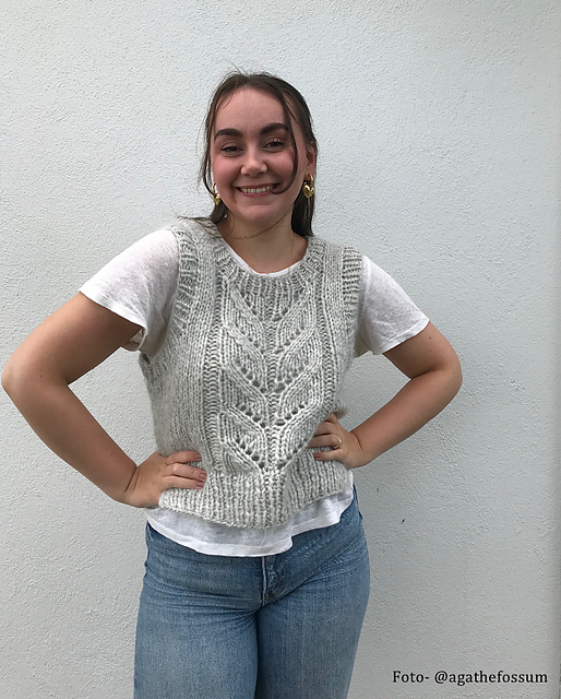 Ravelry: OLLI SLIPOVER pattern by Solfrid Aastvedt Dahl