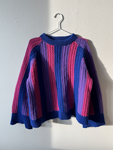 Ravelry: Angelica Sweater pattern by Solvara Knitwear