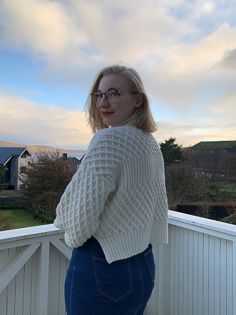 Ravelry: Ingun Sweater pattern by Solvara Knitwear