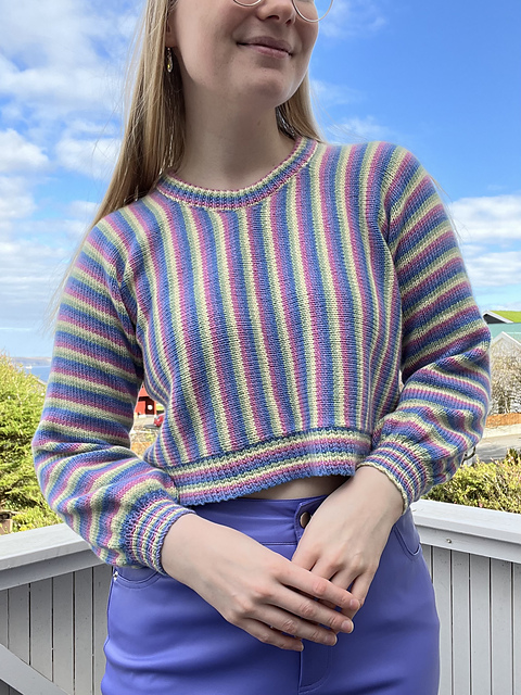 Ravelry: Kandis Sweater pattern by Solvara Knitwear