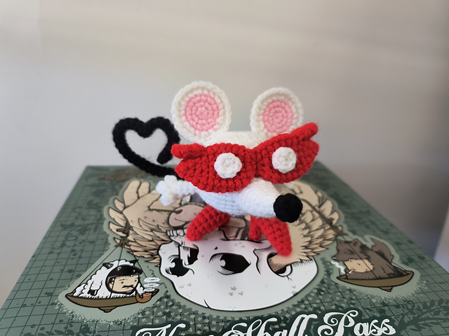 Ravelry: Ms. Mowz Paper Mario pattern by Cobb Blais
