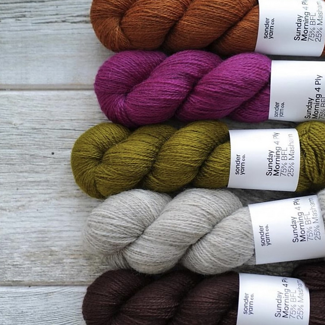 Ravelry: Sonder Yarn Co. Sunday Morning 4 Ply (Fingering)